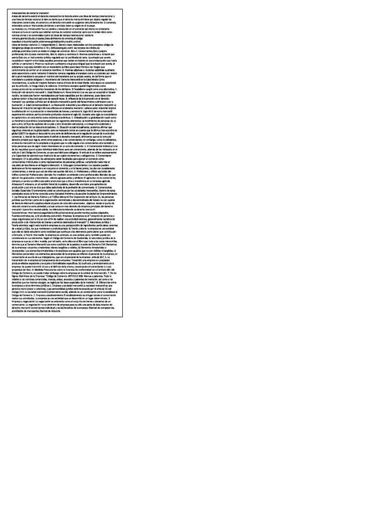 Chivo Mercantil 1 - 250307 - 054107 | PDF | Comercio | Sociedad de responsabilidad limitada