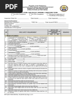 FSED 61F Fire Safety Inspection Checklist Rev.00 1 | PDF | Fire ...