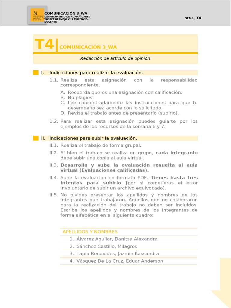 2020-2 - Comu3 Wa - Sem7 - T4 | PDF