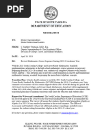 SC 2025 Math Standards FAQ Guide | PDF | Mathematics | Middle Schools