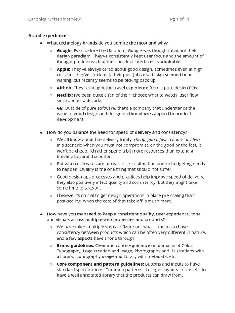 Canonical Written Interview | PDF | Cloud Computing | Computing