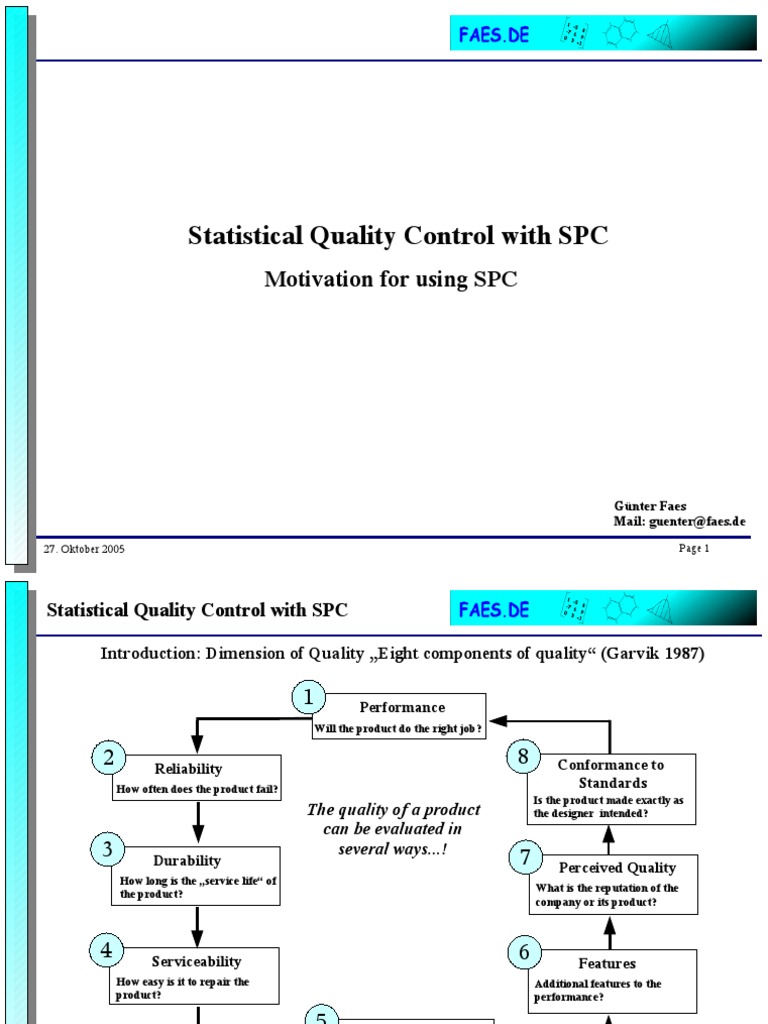 SPC for Quality Improvement Strategies | PDF | Quality (Business ...