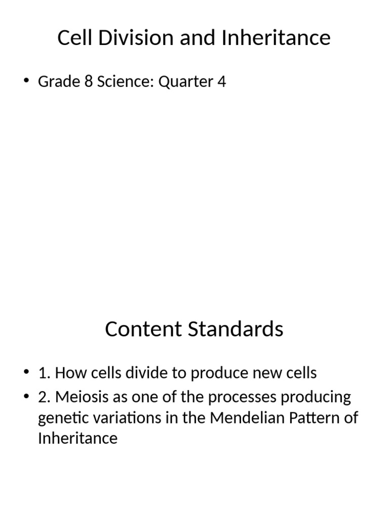 Cell Division: Mitosis vs. Meiosis Guide | PDF | Meiosis | Mitosis