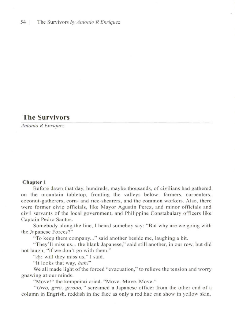 The_Survivors | PDF