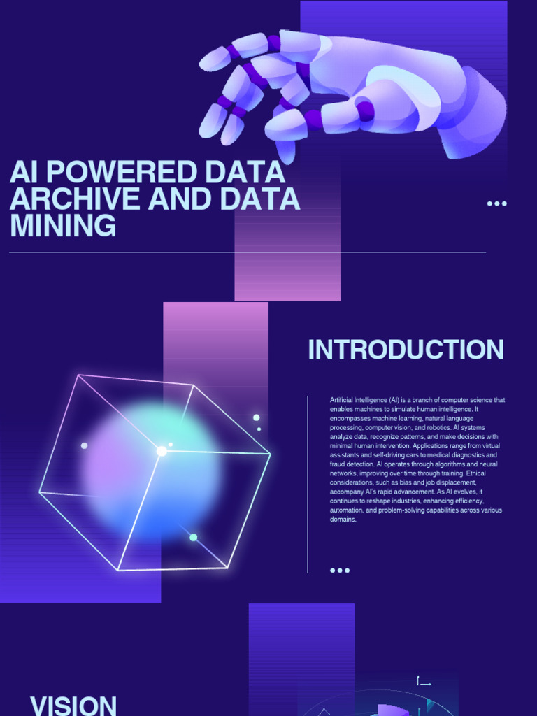 Ai Powered Data Archive and Data Mining | PDF | Artificial Intelligence ...