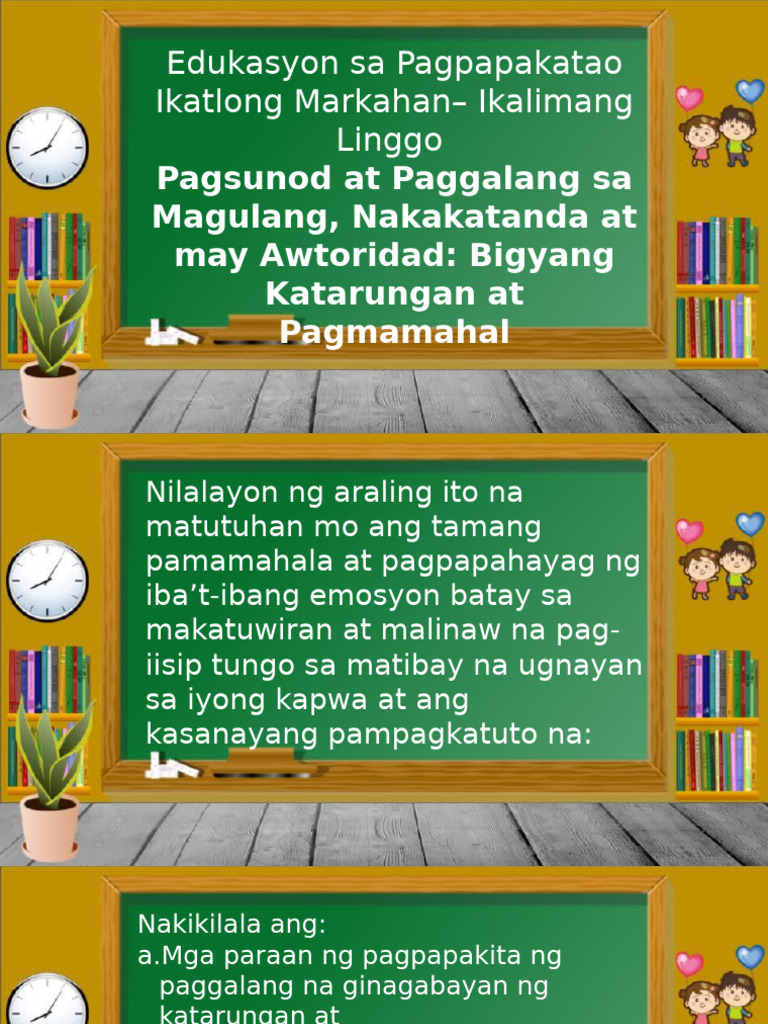 ESP 8 WEEK 5 3rd | PDF