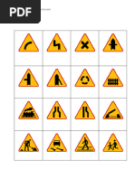 Traffic Signs in India Overview | PDF | Road | Land Transport