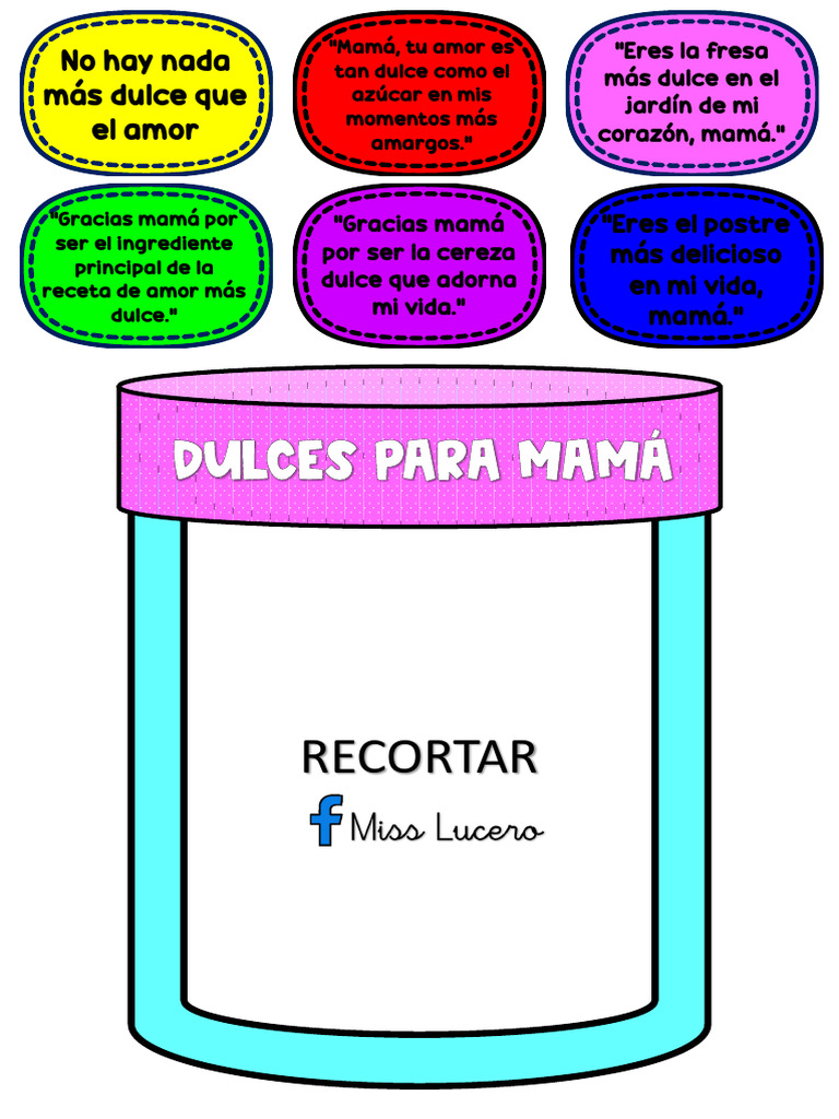 Frasco de Frases Dulces | PDF
