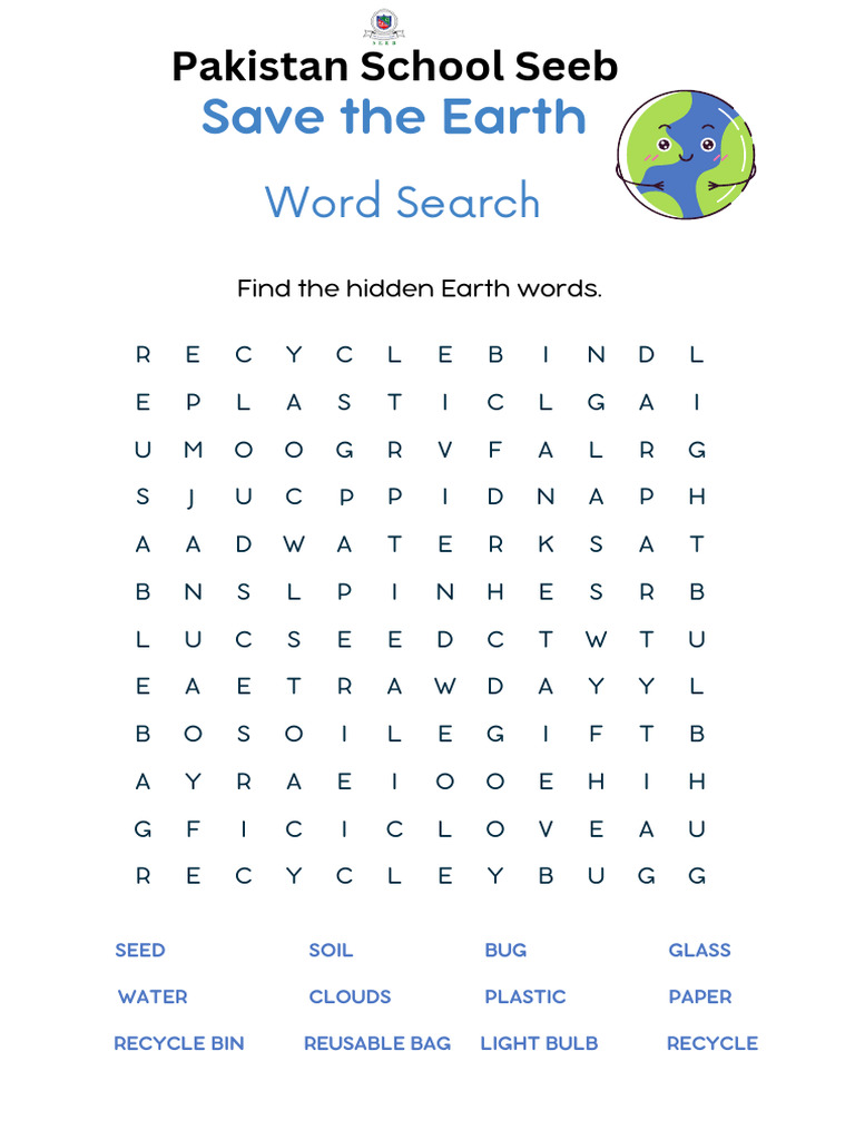 Earth Worksheet Grade I | PDF