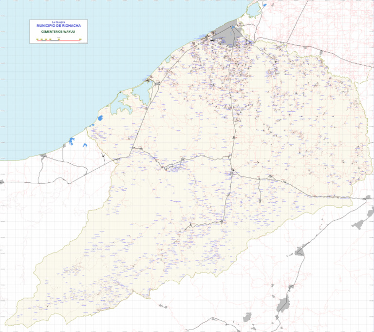 Mapa Cementerios Wayuu 2023 | PDF