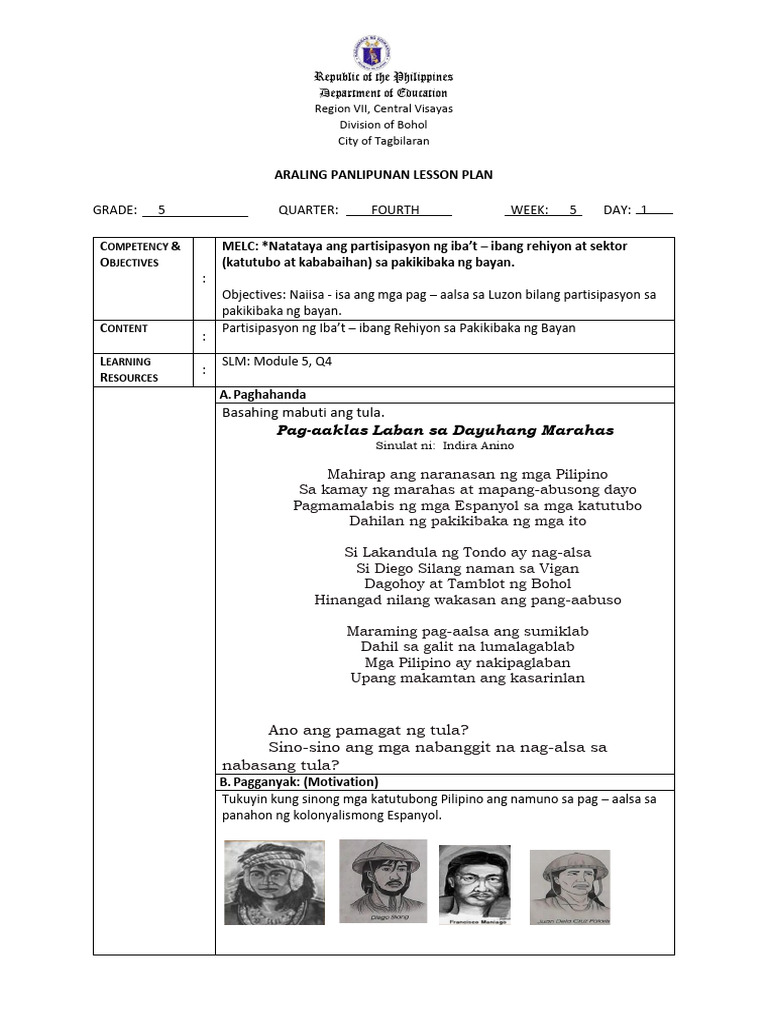 AP5 Q4 WEEK5day1 | PDF