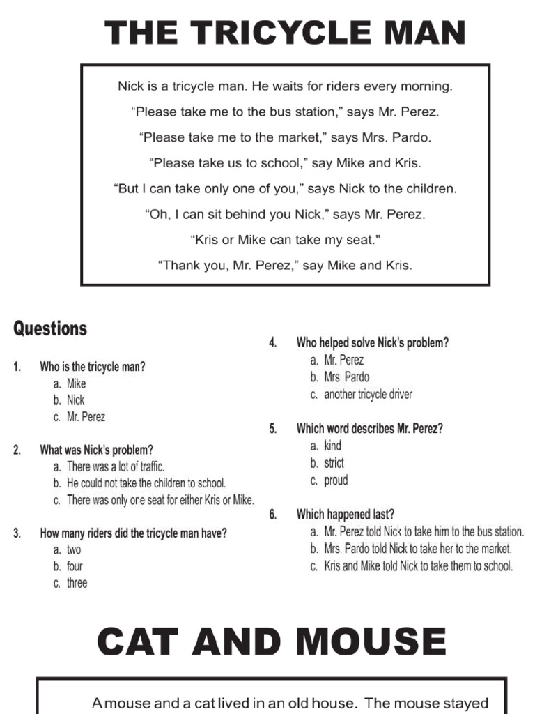 Phil Iri Post Test | PDF