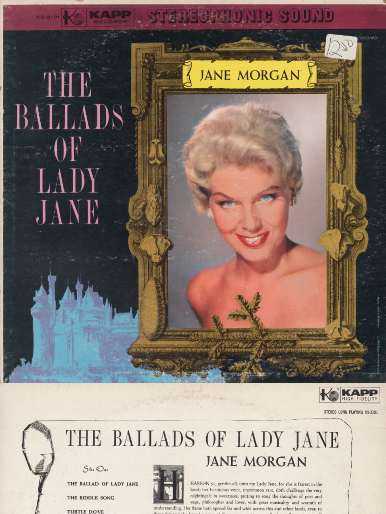 Lady Jane Morgan's Ballads Album | PDF