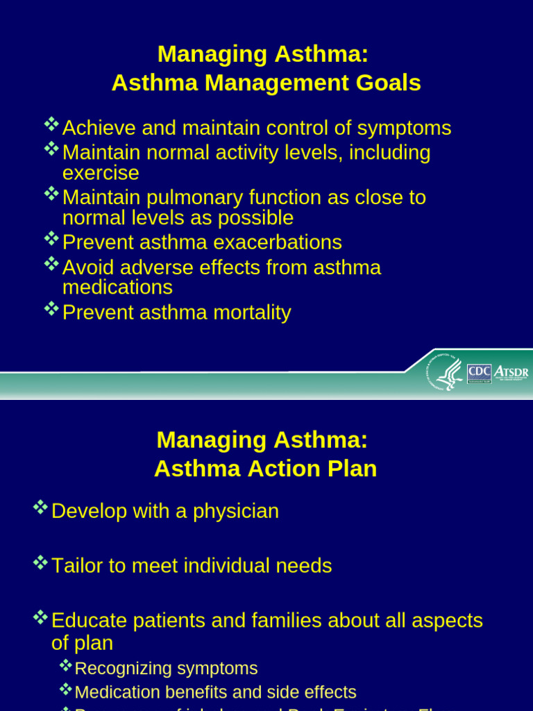Managing Asthma | PDF | Asthma | Respiratory Diseases
