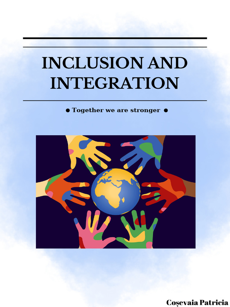 White Illustrated Environment Magazine | PDF | Inclusion (Education) | Learning