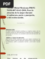 NORMA Oficial Mexicana NOM-007-SSA2-2016 | PDF
