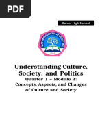 UCSP Q1 Module 5 Socialization | PDF | Socialization | Identity (Social ...