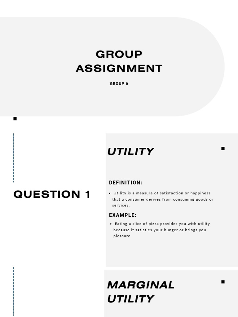 Group assignment.pdf | PDF | Utility | Consumers