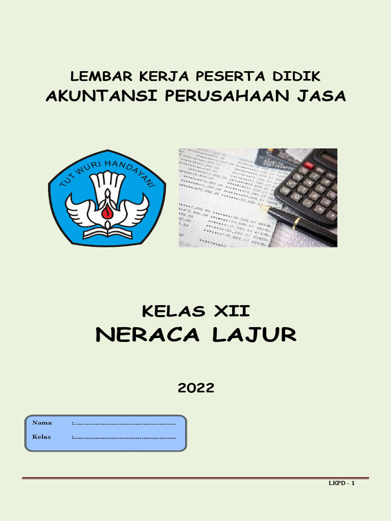 LKPD-Neraca Lajur | PDF
