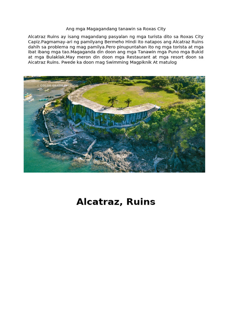 Ruins Alcatraz | PDF