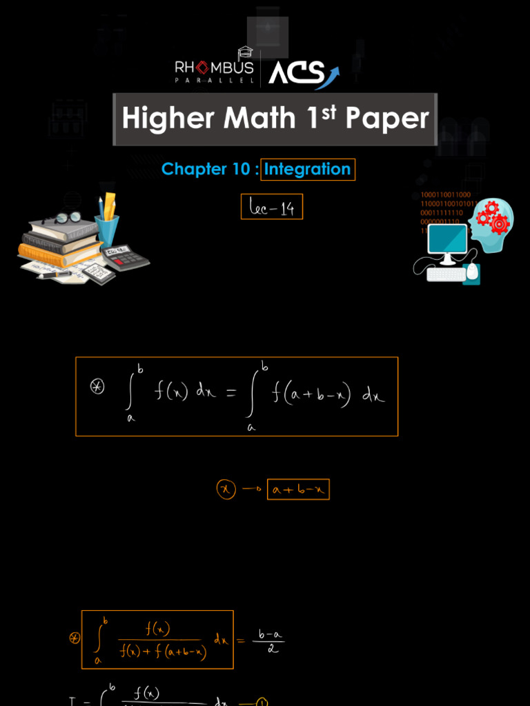 Integration Lec 14 | PDF