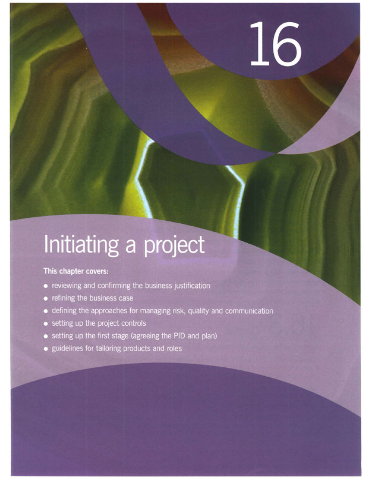 Chapter 16 - PRINCE2 Initiating A Project (IP) | PDF