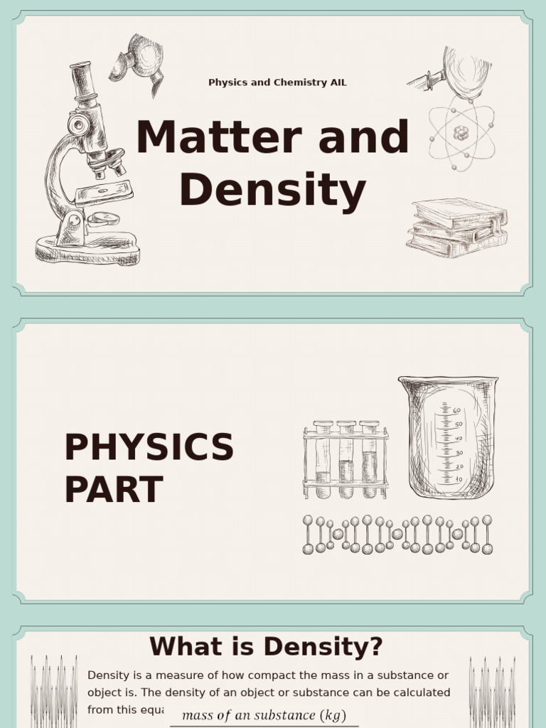 AIL PROJECT DENSITY AND MATTER Class 9 Class 10 Cbse | PDF | Buoyancy ...