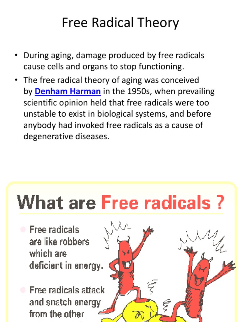Free Radical Theory | Radical (Chemistry) | Superoxide Dismutase
