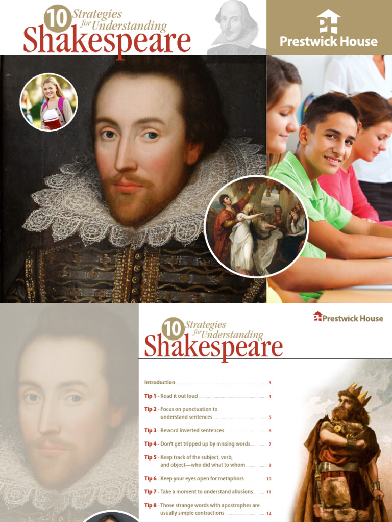 10 Strategies For Understanding Shakespeare | PDF | Subject (Grammar ...