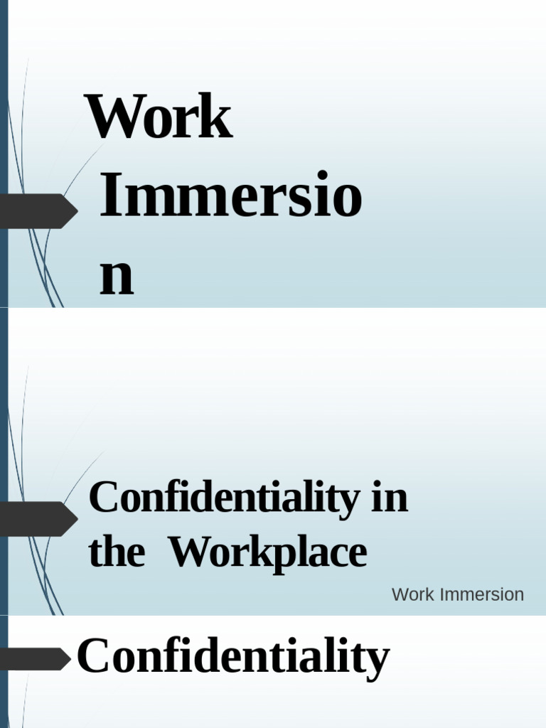 Workplace Confidentiality Guidelines | PDF | Confidentiality | Computer ...