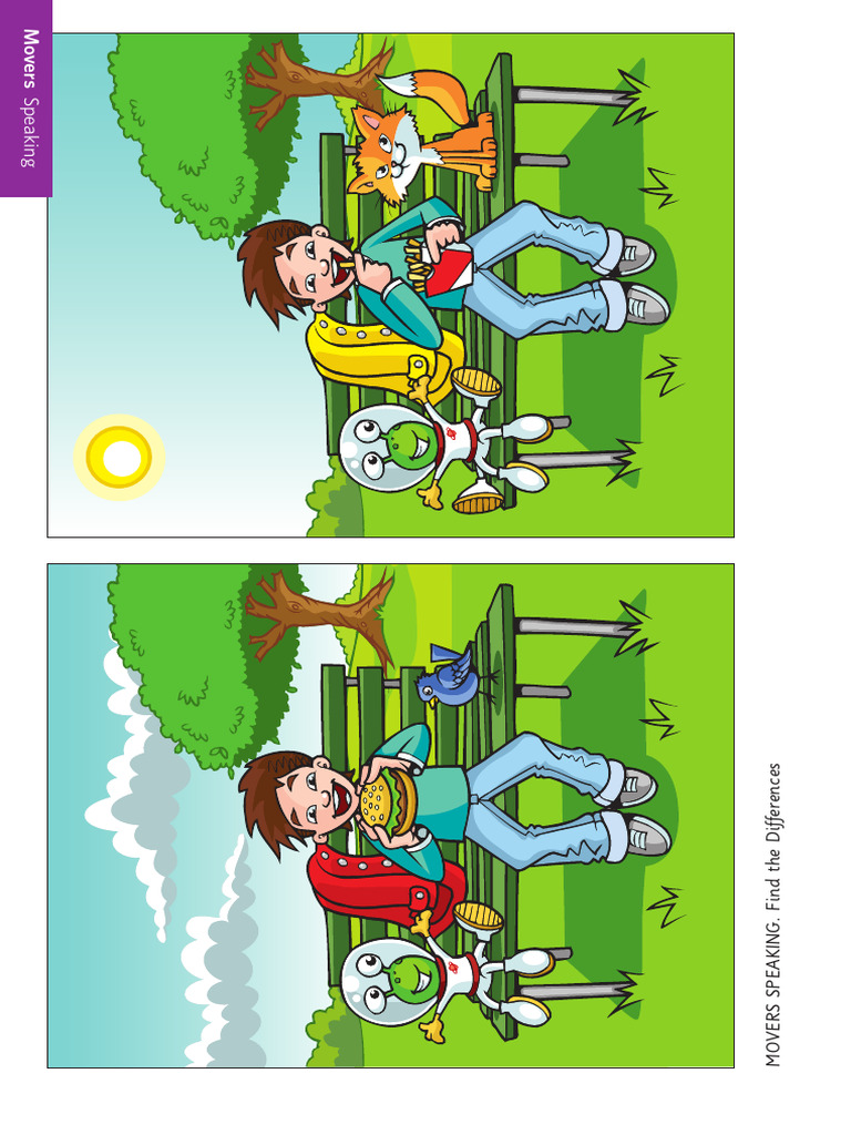 Speaking Movers Sample Papers Volume 2 | PDF