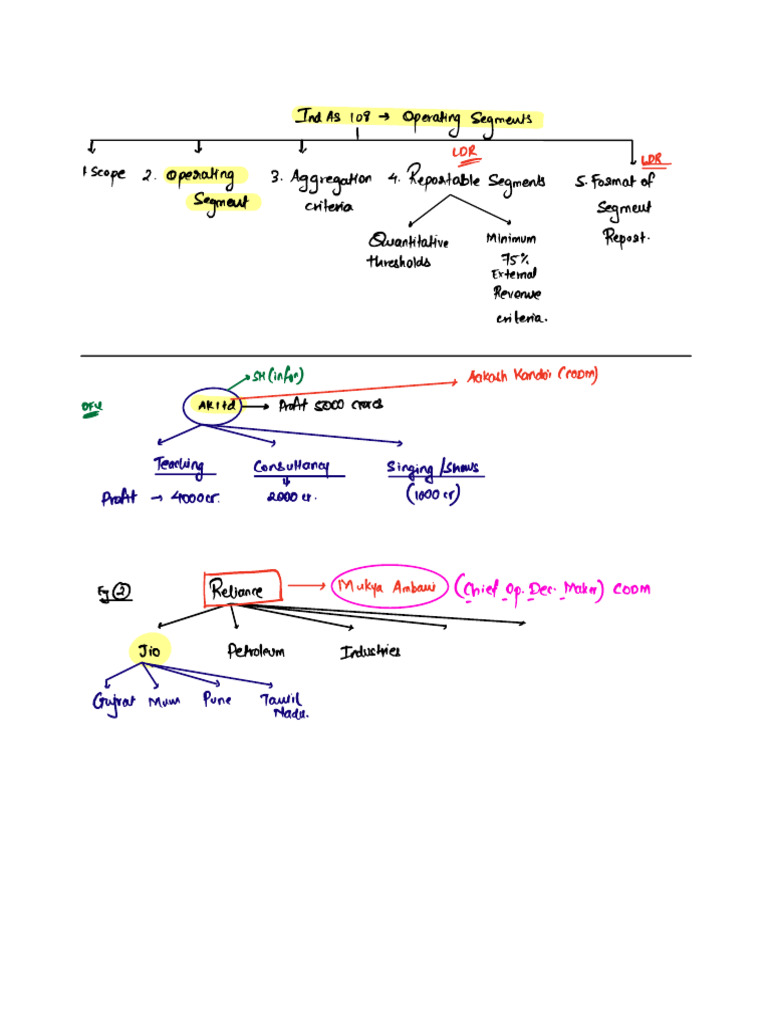 Ind AS 108: Reportable Segments Guide | PDF | Taxes | Income Statement