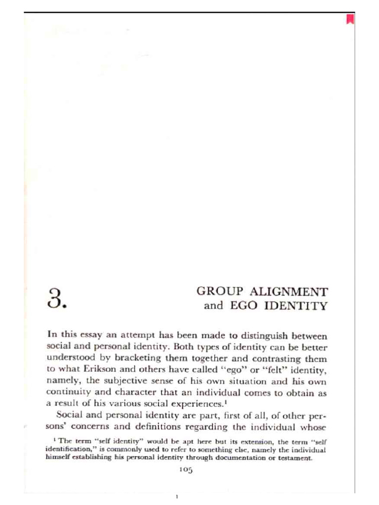 Stigma : Goffman chapter 3 | PDF