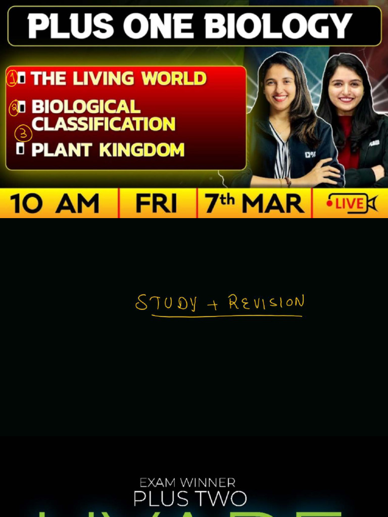 Exam Winner Plus One Biology Public Exam Chapter 1,2,3 Full Chapters ...