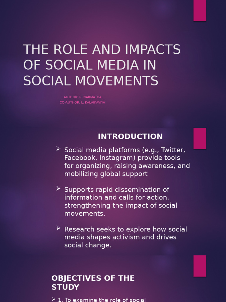 Social Media's Role in Activism | PDF