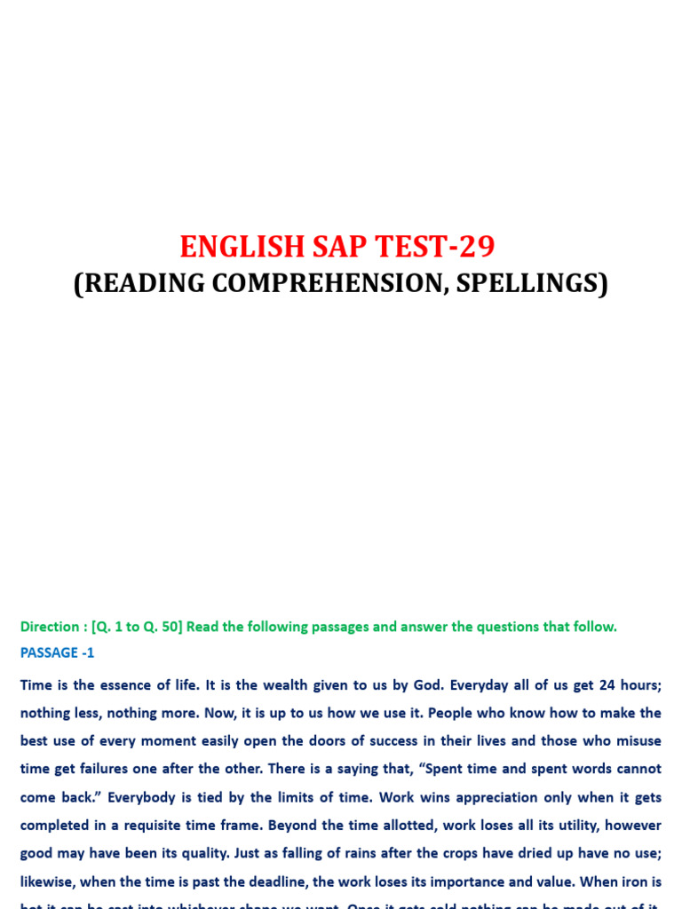Reading Comprehension - Spellings | PDF | Mars | Electric Vehicle