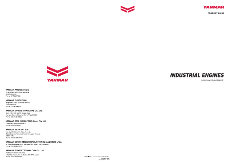 Yanmar | PDF