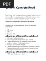 Guidelines of PCC Pavement | PDF | Road | Road Surface