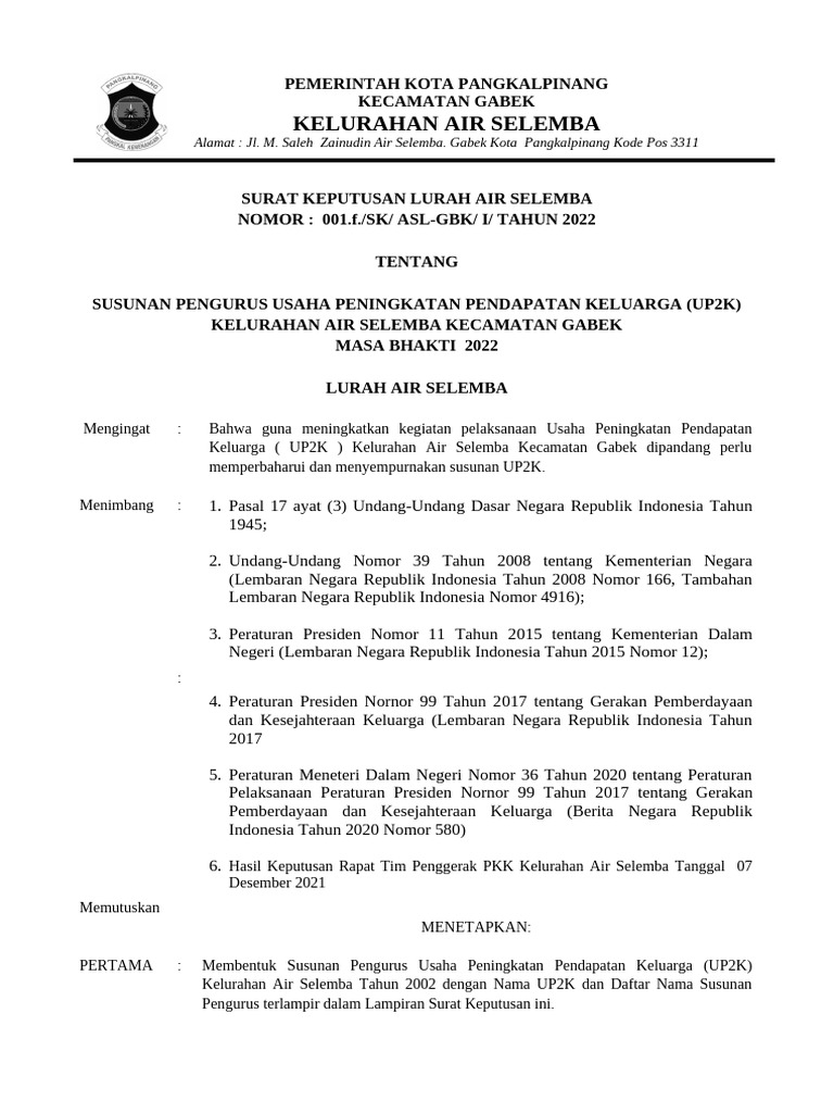 SK Up2k Th. 2022 | PDF