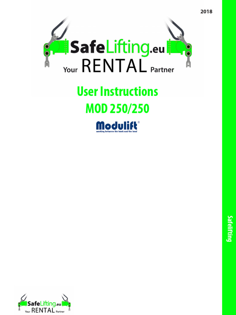 MOD 250/250 Spreader Safety Guide | PDF