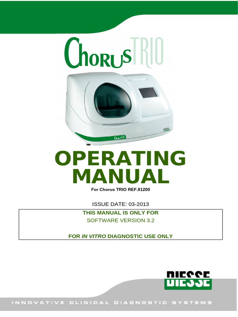Chorus Trio LIS CONNECTION EN | PDF | Immunology