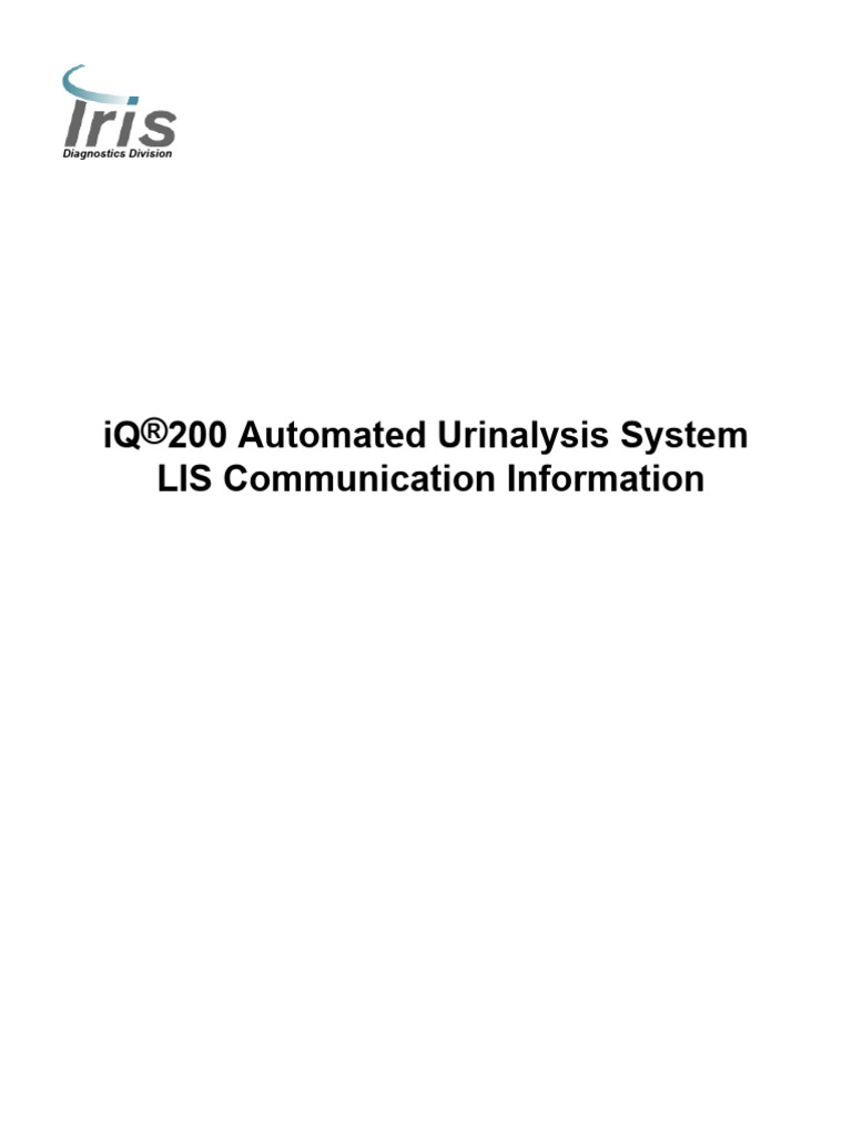 LIS Communication Information | PDF | Computing