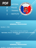 PNP Code of Conduct & Ethics Guide | PDF | Integrity | Police