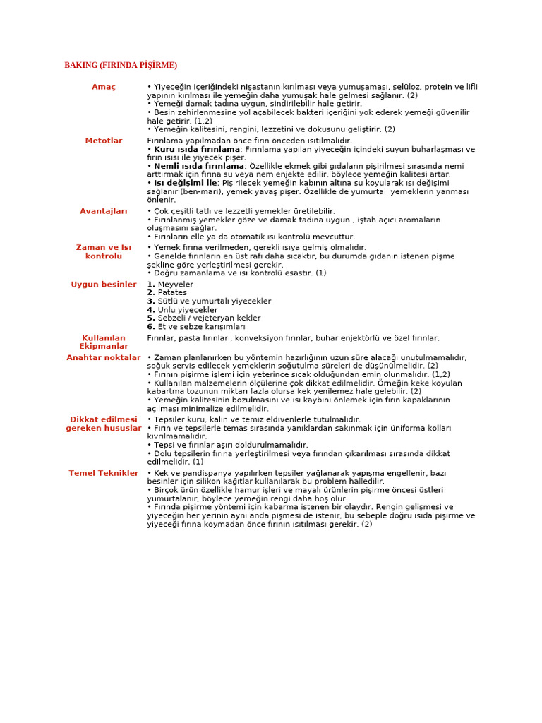 Baking | PDF