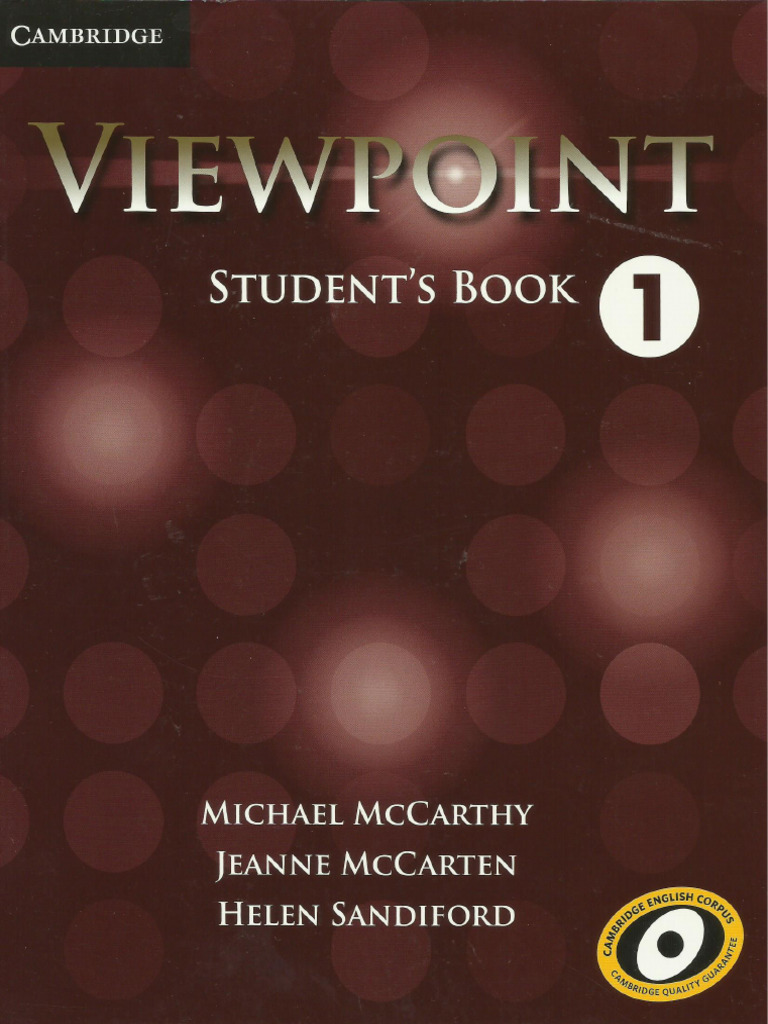 Viewpoint 1 Student Edition | PDF