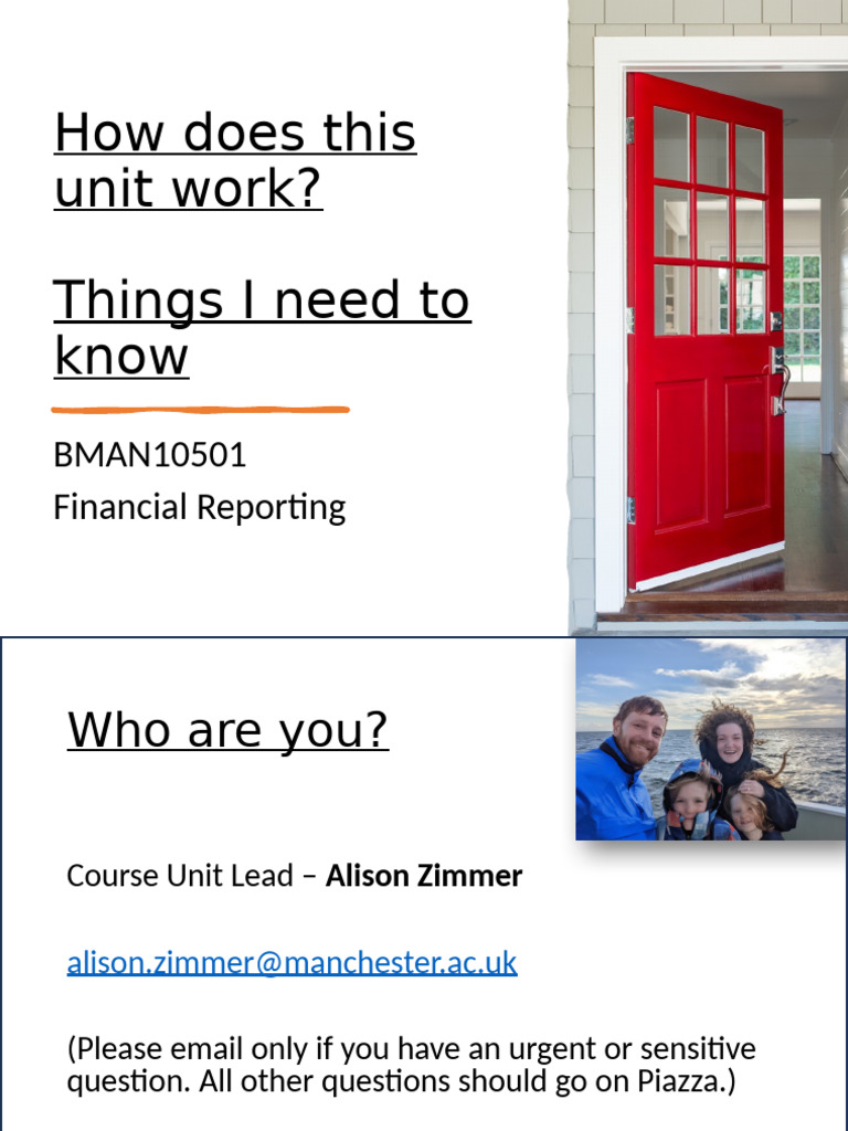 Asychronous Pre Week 1 Basic Information REECORDED - Student Friendly ...
