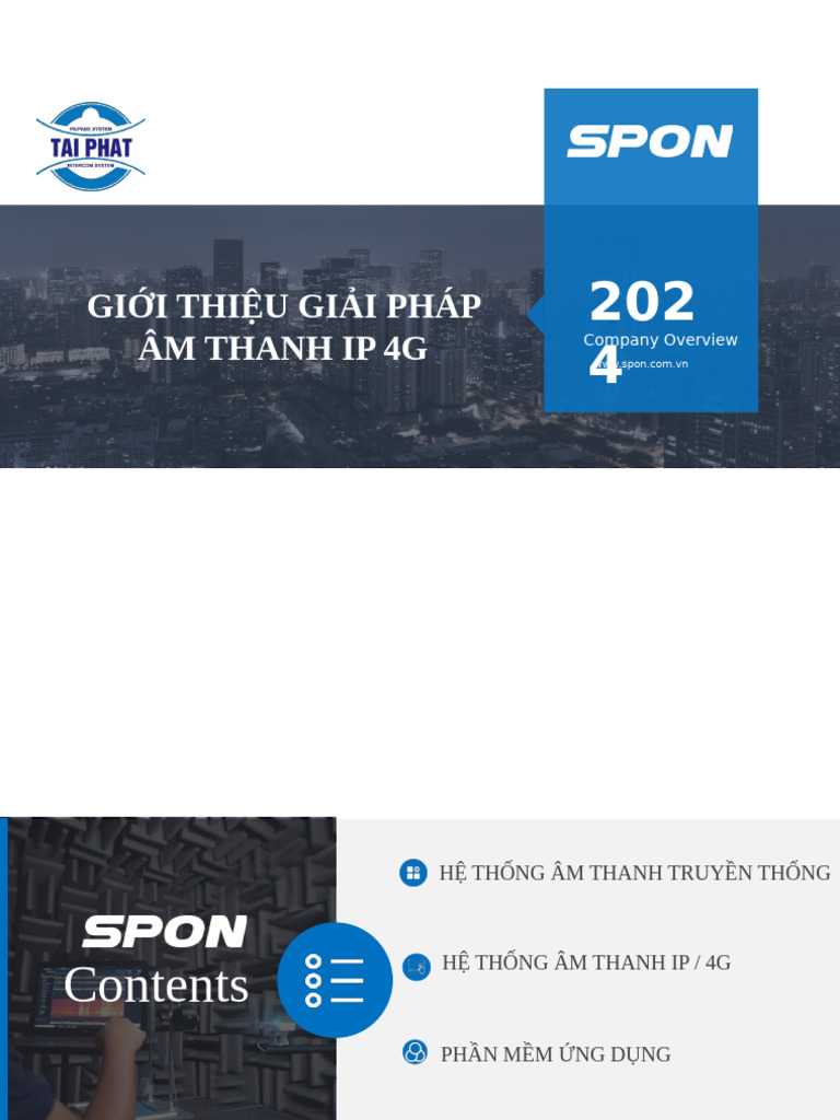 GiaiPhapAmThanhIP 4G | PDF
