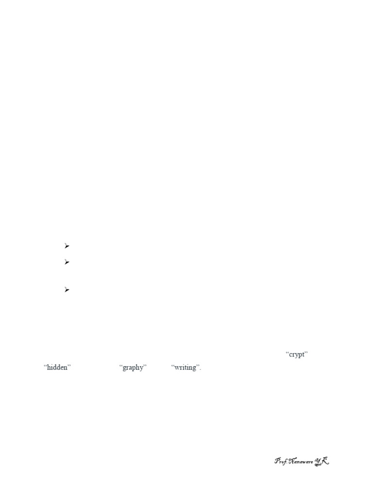 Unit 2-Cryptography Concepts2 | PDF | Key (Cryptography) | Cryptography