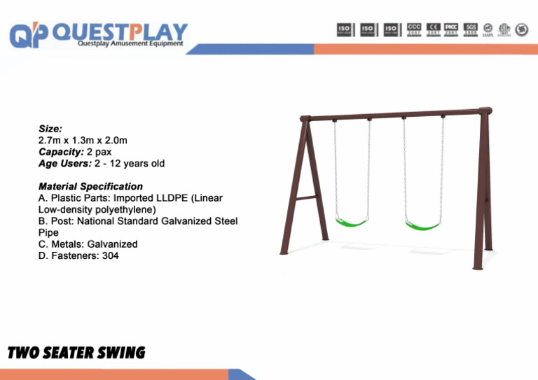 Two Seater Swing | PDF