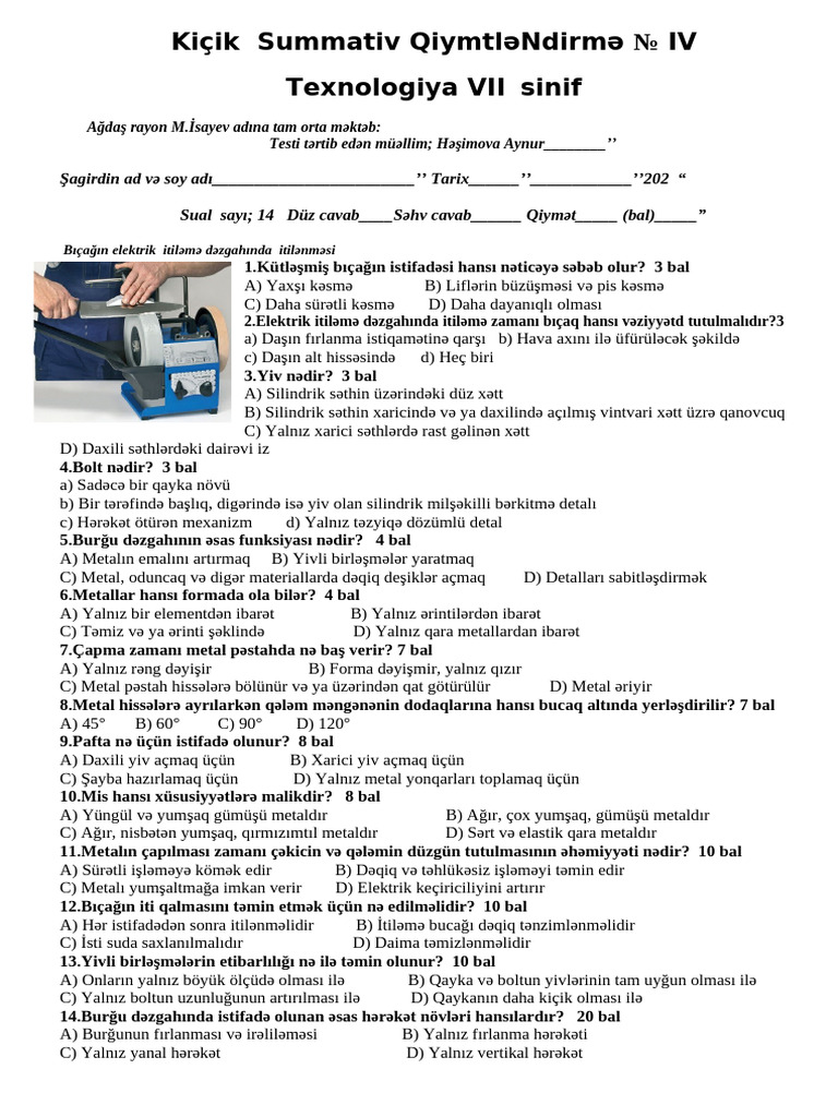 KSQ - 4 7 Sin 5 Var | PDF